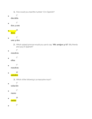 [Solved] Prompt In Spanish answer the following questions using ...