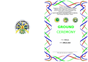 Narrative Report on SBFP 2024-1 at Datu Binasing Elementary School ...