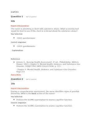 Psychiatric Prep U ch 9 - prep u questions - Psychiatric Prep U Chapter ...