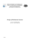 MEC-220 - Capitol Tech - Principles of Mechatronics - Studocu