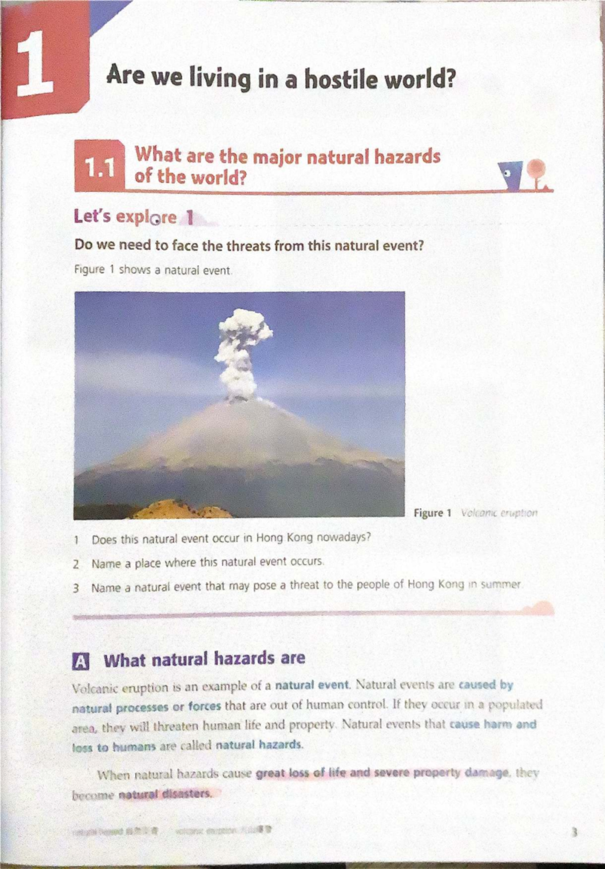 Geog Unit 1-2: Understanding Natural Hazards and Their Impact - Studocu