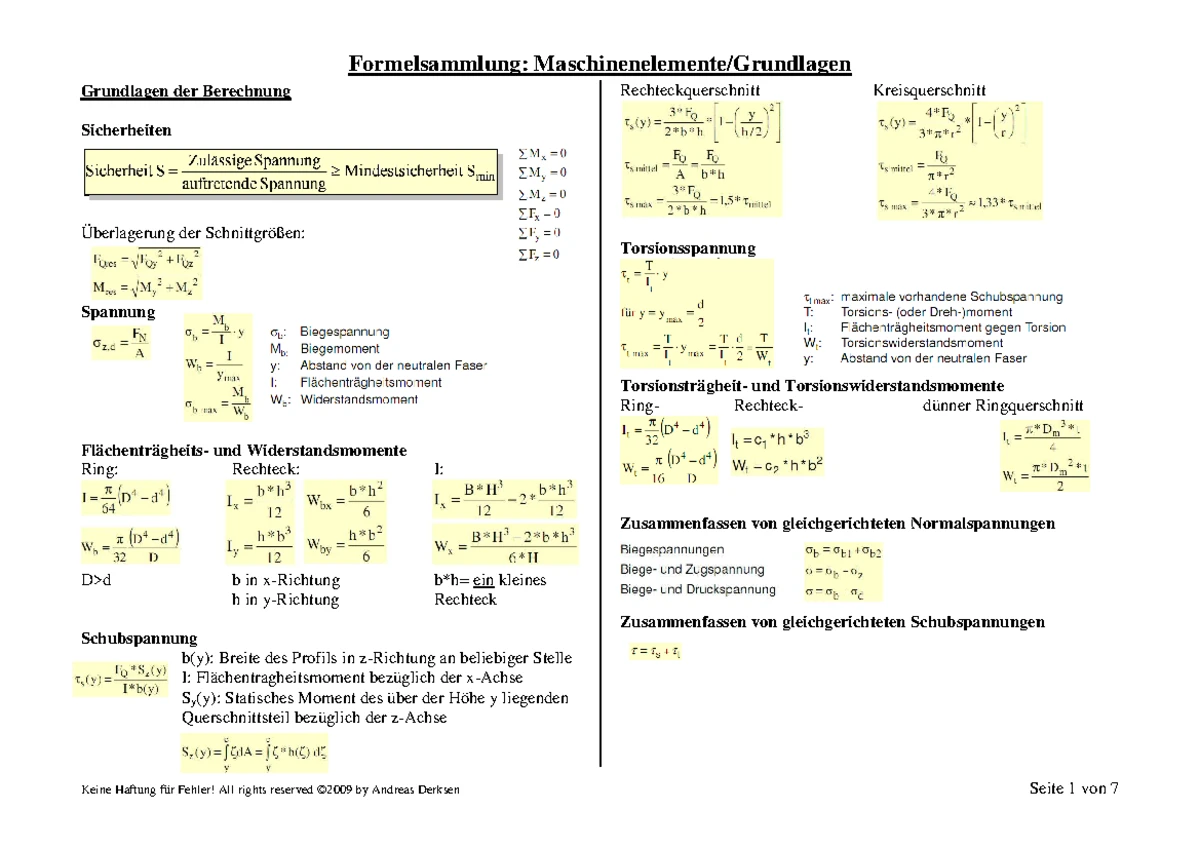DIN 509 Technische Zeichnungen – Freistiche – Formen, Maße - - Studocu