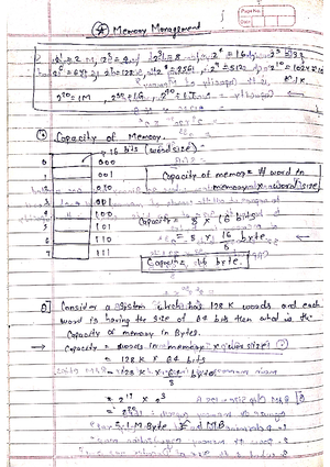 OS Complete notes (All units) - OPERATING SYSTEM A program that acts as ...