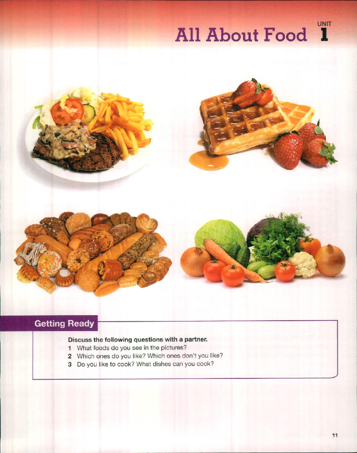 Active- Skills-FOR- Reading-1 1-2-3 2 - UNIT All About Food I Getting ...