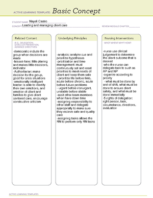 Nursing skill restricted - ACTIVE LEARNING TEMPLATES Nursing Skill ...