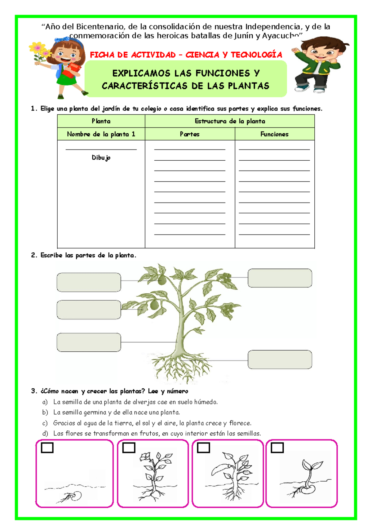 Ficha-MART-CYT- Explicamos LAS Funciones Y Características DE LAS ...