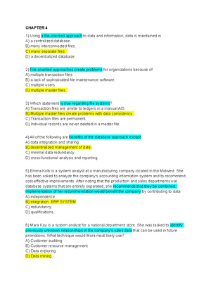DATA FLOW Diagram Question AND Answer - TFTE Page | 1 AIS 615 Exercise ...