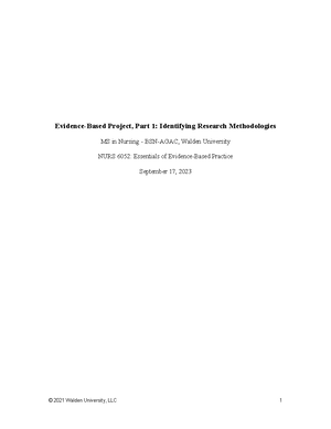 [Solved] Post a response to the following In 1 sentence identify an ...