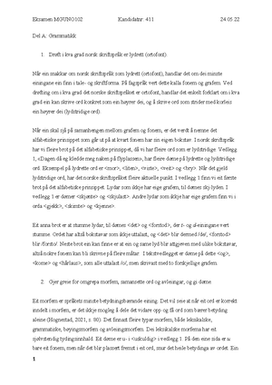 Ordklassene - 10 ordklasser - ORDKLASSENE Kriterier for inndeling av ...