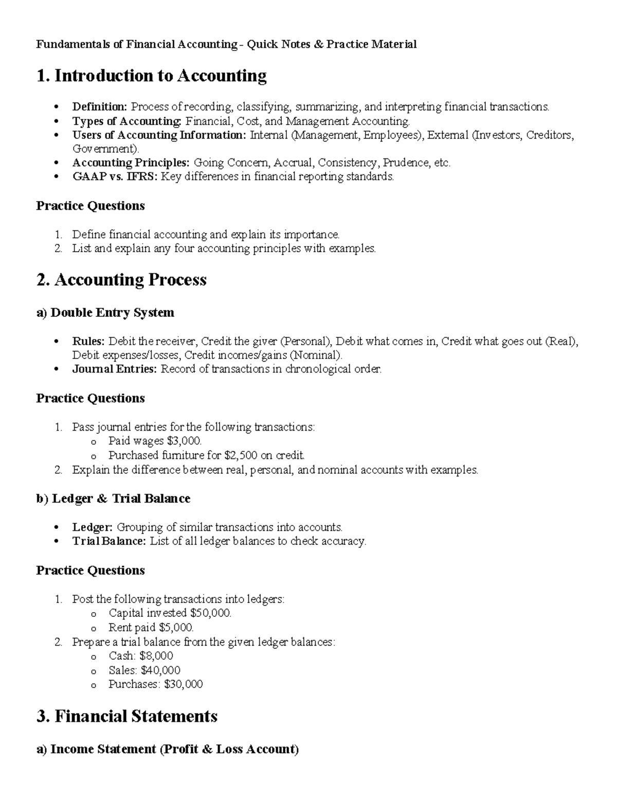 Fundamentals of Financial Accounting - Introduction to Accounting ...