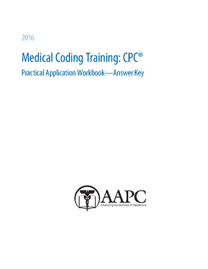 Workbook Answer Key 2022 MCT CPC - Practical Application Workbook—Answer Key Medical Coding ...