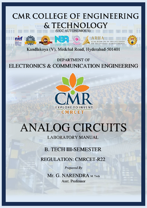 BECL305 - Lab - VEMANA INSTITUTE OF TECHNOLOGY BANGALORE BRANCH: EC ...