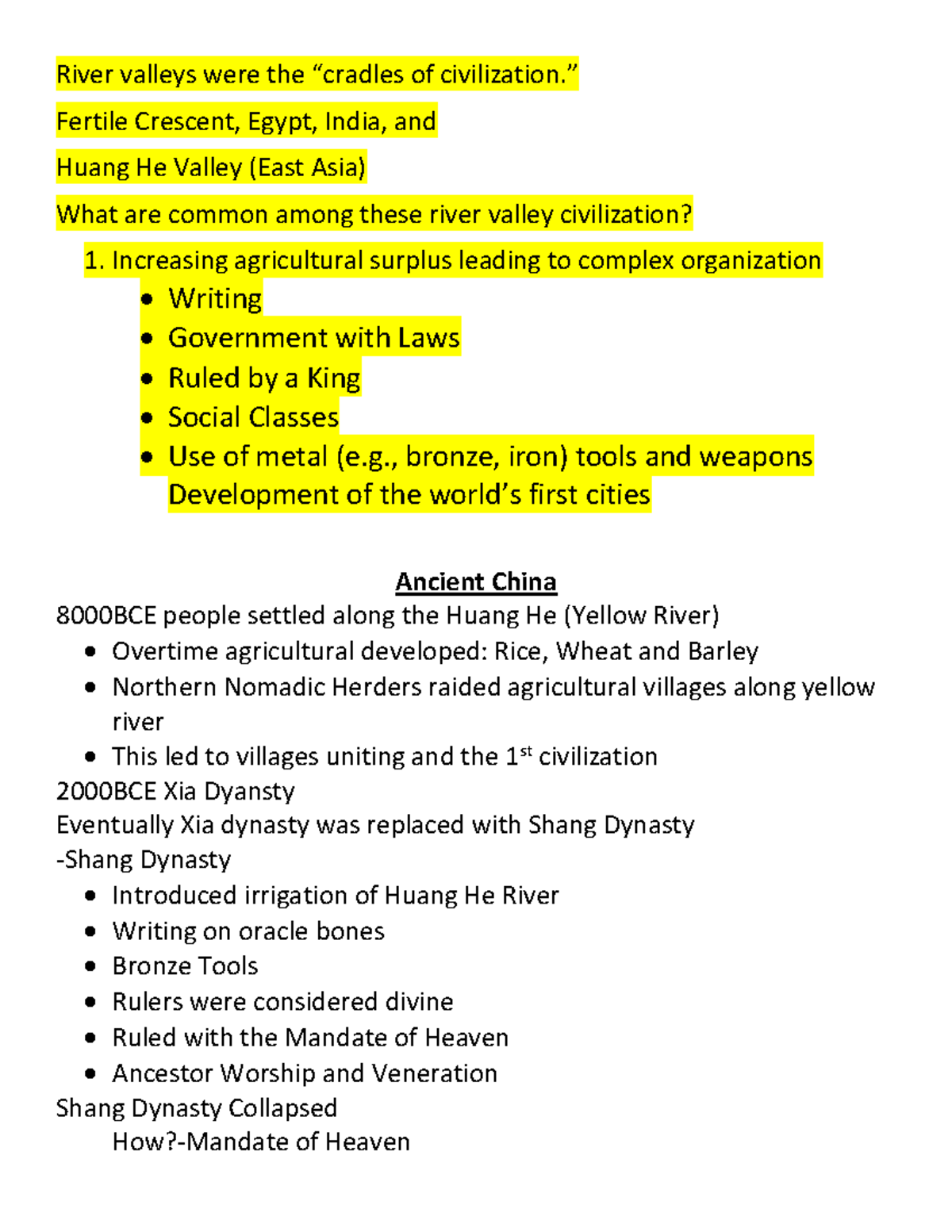 Ancient Chinese Dynasties and Philosophies: A Historical Overview ...