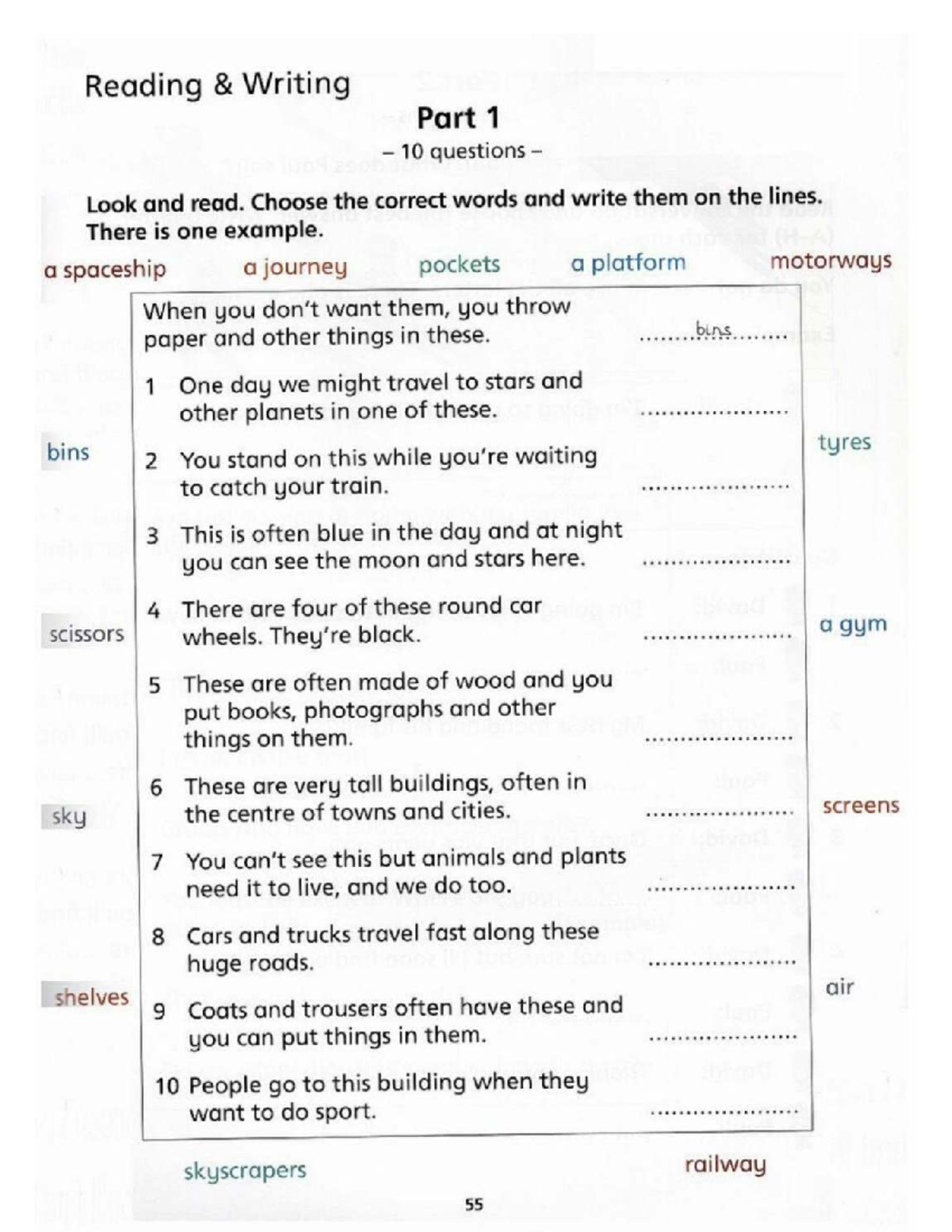 Oxford A2 Reading 3 - Flyers Exam Practice Questions and Answers - Studocu