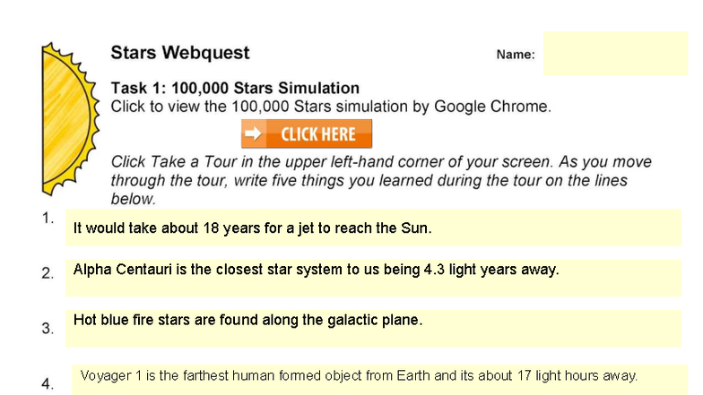 Stars Webquest Assignment: Exploring Stellar Life Cycles and Types ...