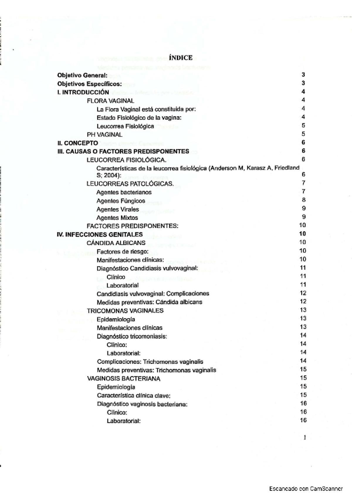 Leucorrea y Flora Vaginal: Estudio Completo - Dr. Banegas - Studocu
