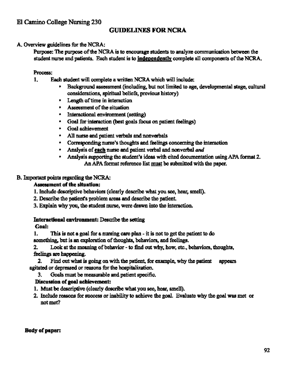 NCRA - Understanding Mental Health: Key Concepts and Strategies - Studocu