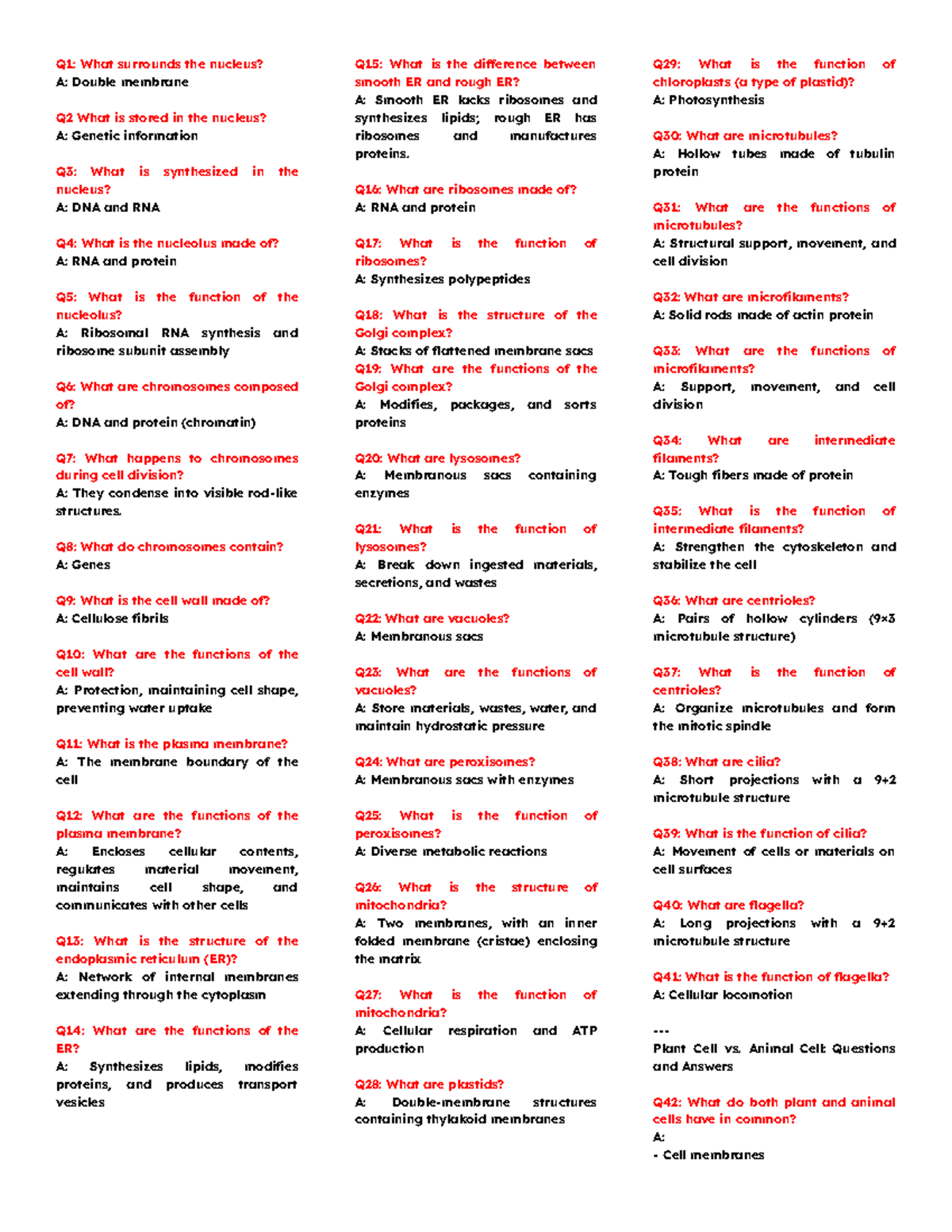 Biochem-LAB-QA: Practice Questions for Biochemistry Lab - Studocu