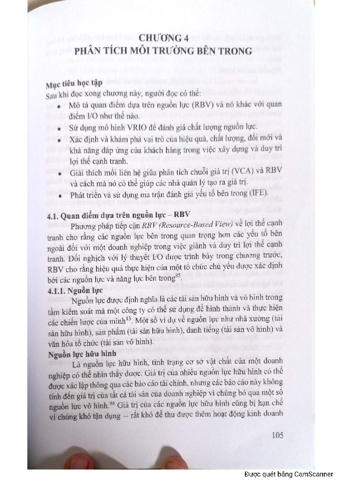 Phân Tích Môi Trường Bên Trong: Lý Thuyết RBV và Mô Hình VRIO (Qtcl 1 ...