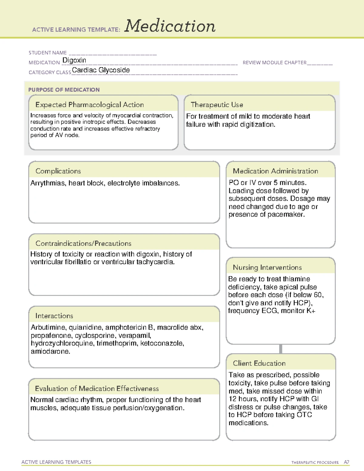 Burns ATI sheet - ACTIVE LEARNING TEMPLATES System Disorder STUDENT ...