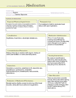 Burns ATI sheet - ACTIVE LEARNING TEMPLATES System Disorder STUDENT ...