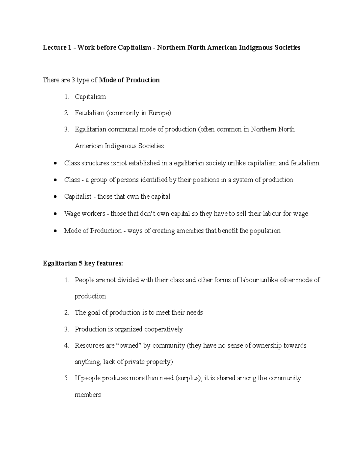 Lecture 1 - It will help you prepare for exams - Lecture 1 - Work ...