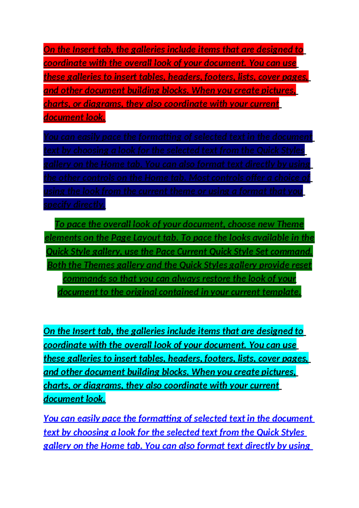 **Word Processing Techniques: Using the Insert Tab Effectively** - Studocu