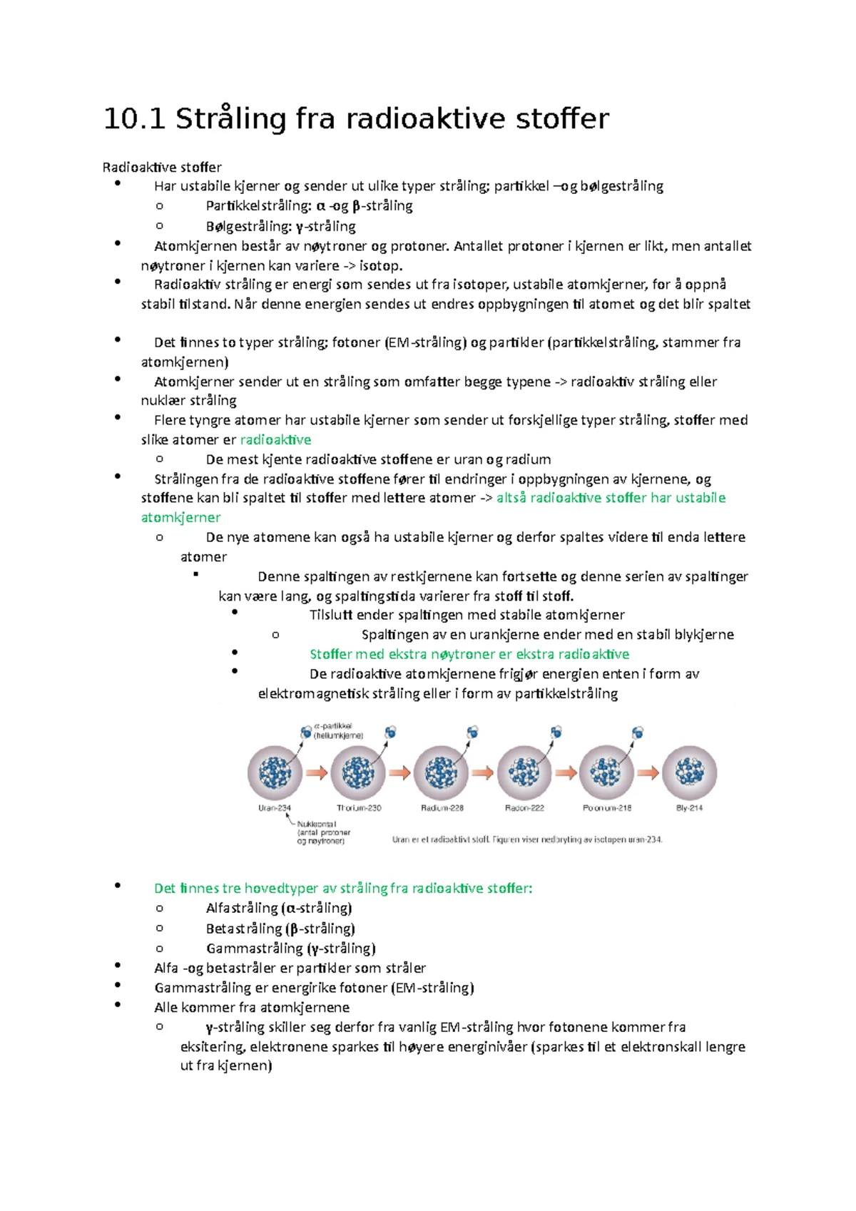 Kjemi Kapittel 4: Grunnleggende Kjemi & Reaksjoner (KJE101) - MÅLARK Kapittel 4: «Grunnleggende ...