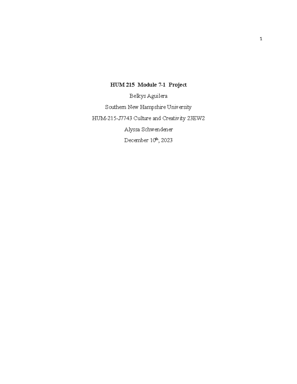 HUM 215 Module 7-1 Project: Analyzing Banksy's Culture and Artistry ...