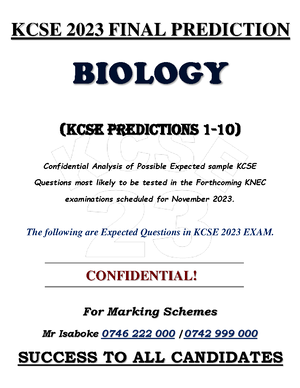 THE Samaritan Excerpts S1 - THE SAMARITAN POSSIBLE KCSE EXCERPTS A ...