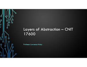 [Solved] What is a Collating Sequence - Information Technology Architectures (CNIT 17600) - Studocu