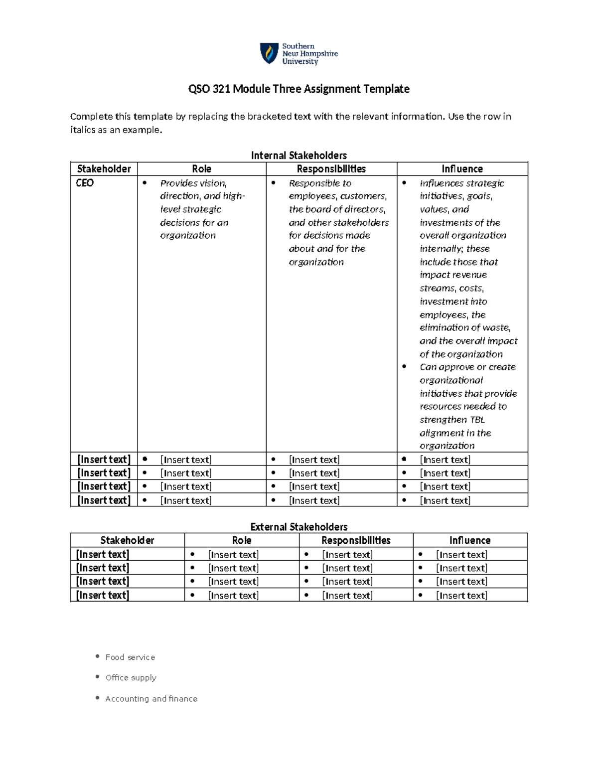 QSO 321 Module Three Assignment Template - QSO 321 Module Three Assignment Template Complete ...