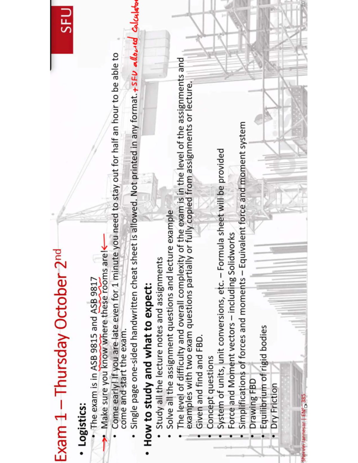 Midterm 1 Study Guide for ENS385 - Logistics Exam Tips - Studocu