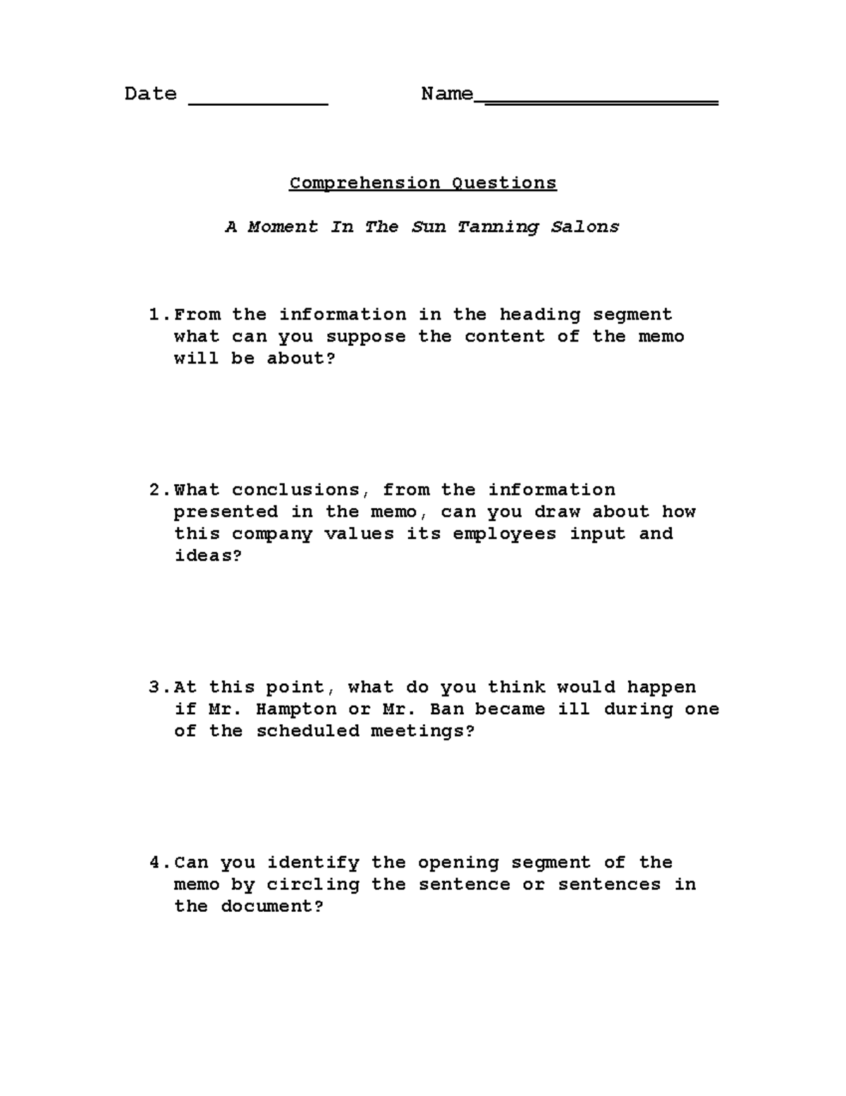 Momentinthesunquestions handout - Date ____________ Name ...
