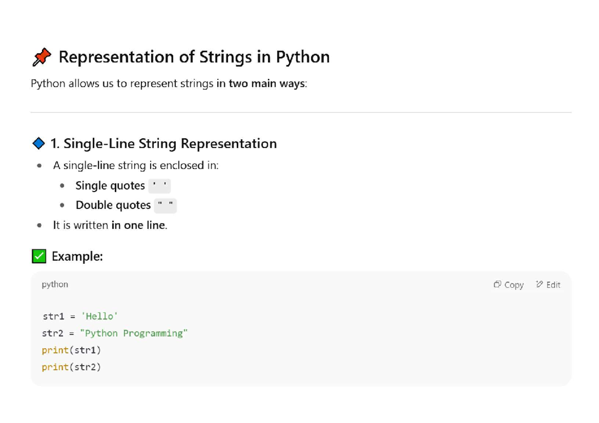 Python String Representation Overview: Single, Double, and Triple ...