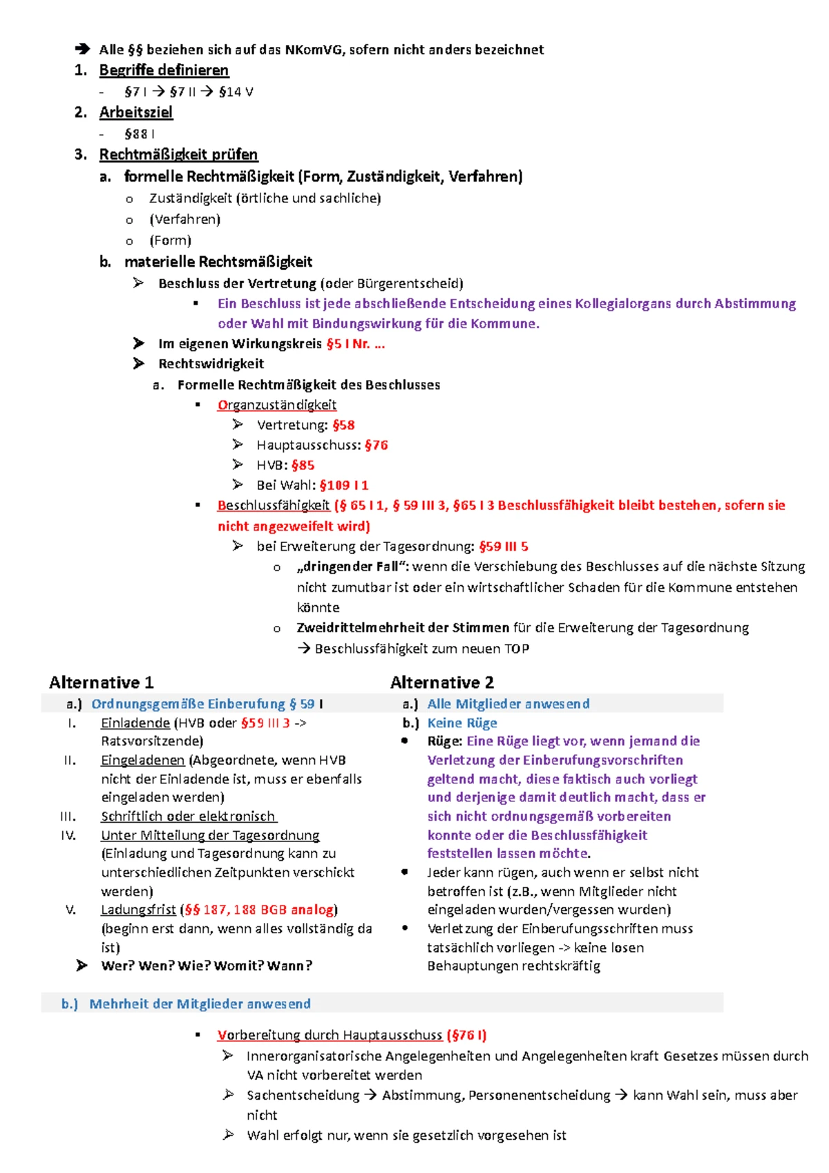 NPOG §11 Aufbau und Formulierung der Entscheidungsmaßnahmen - Studocu