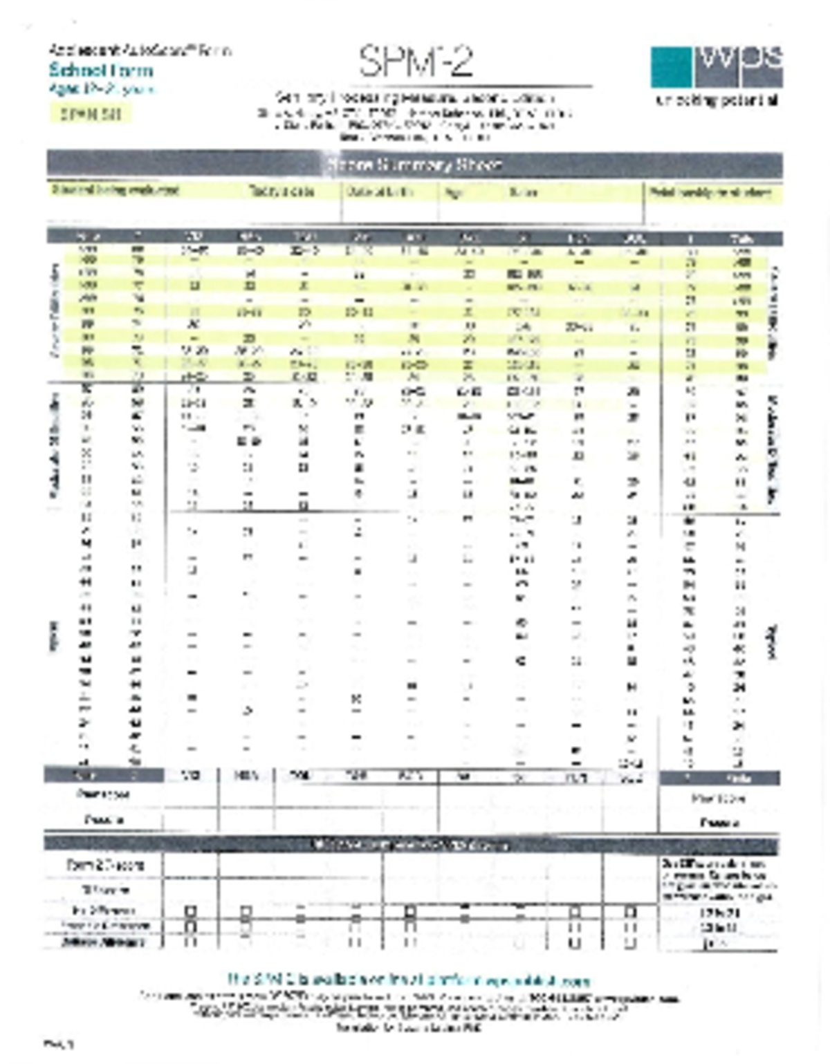 SPM-2 escuela (12 a 21 años) - Ciencias de la salud - Studocu
