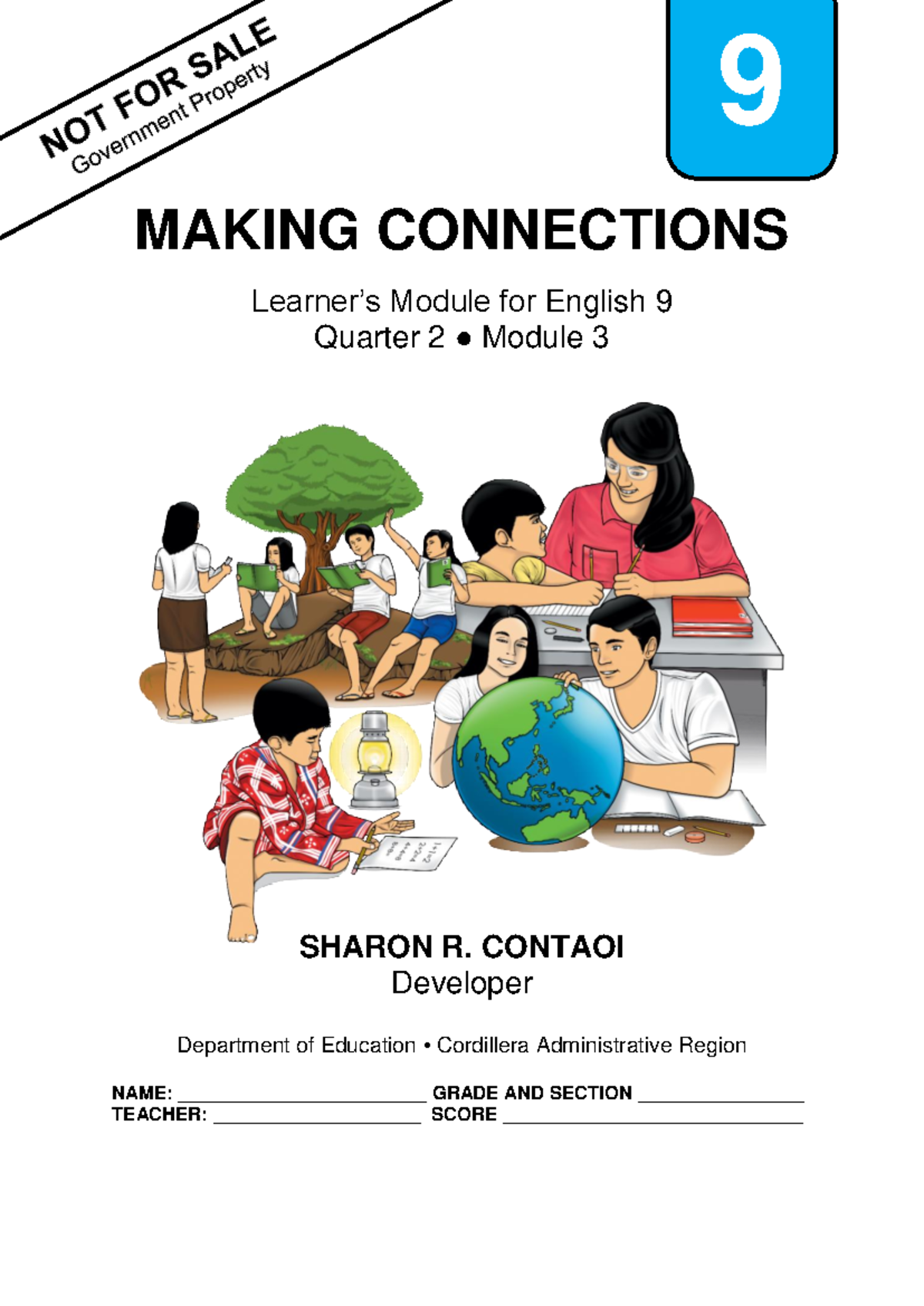 9 English 9 Quarter 2 Module 3: Making Text Connections - Studocu