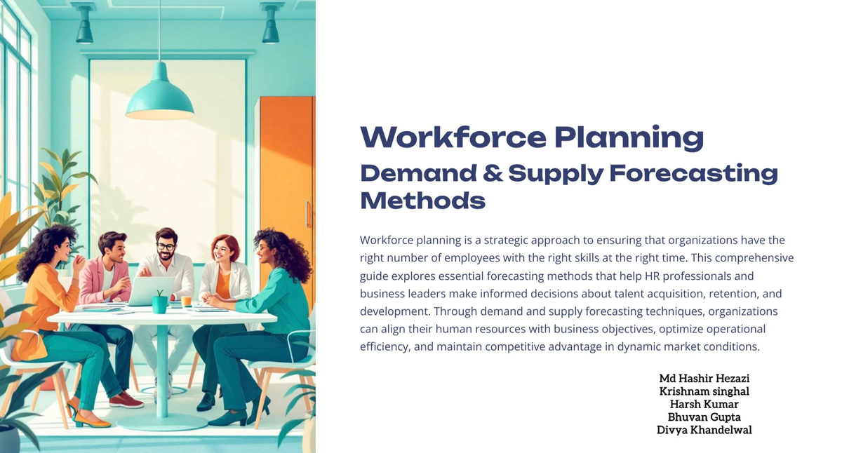 HR Analytics Presentation: Workforce Planning & Forecasting Methods ...
