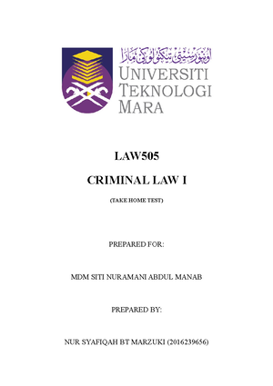Act 574 Panel Code Malaysia notes - Penal Code 1 LAWS OF MALAYSIA ...