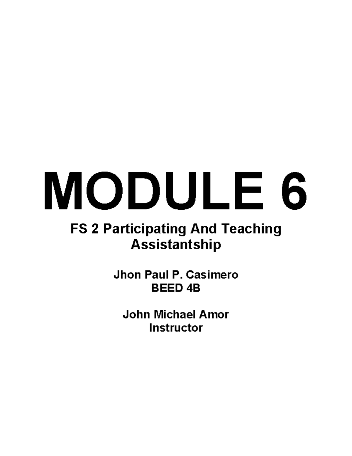 Episode 6 FS2: Creating a Safe Virtual Learning Environment - Studocu