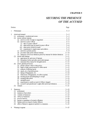 Search and seizure - SECTION 3 – PRE-TRIAL MATTERS Search of persons ...
