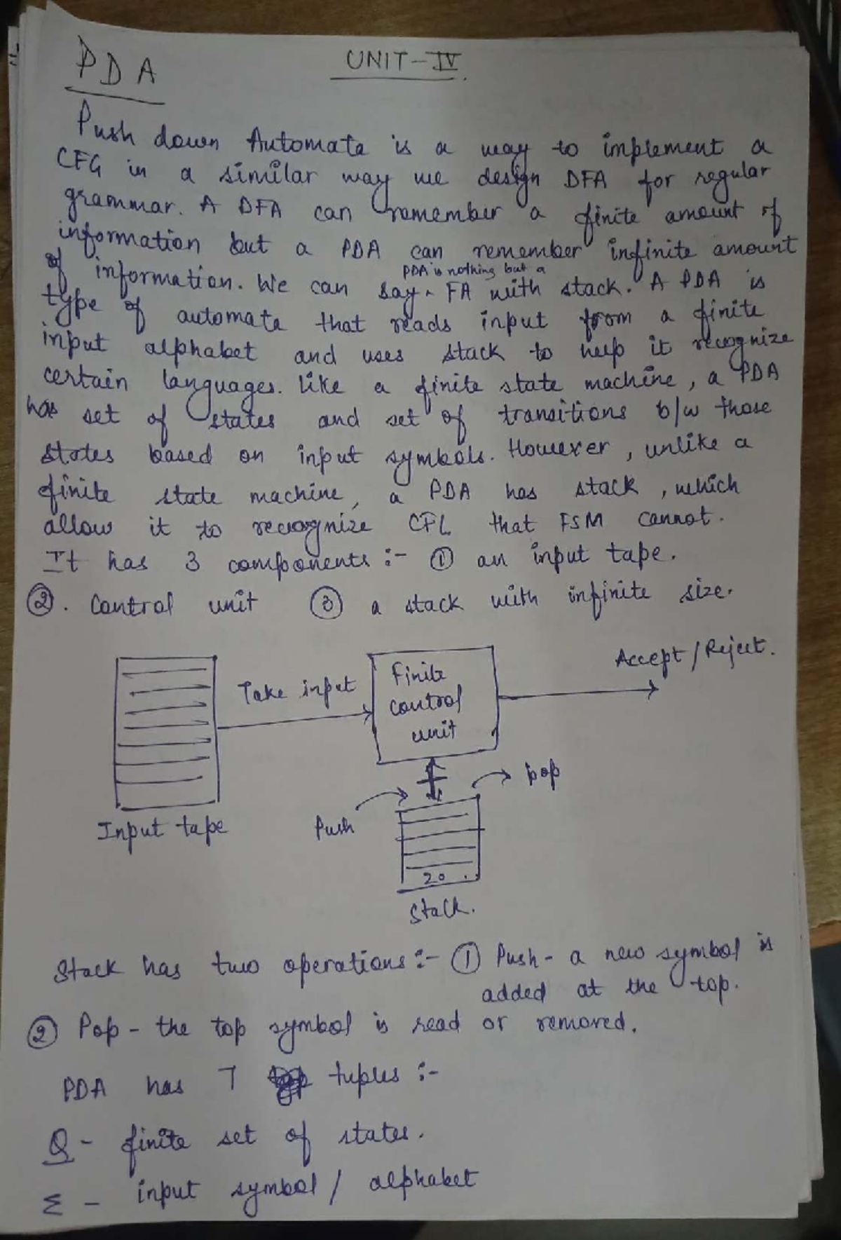 Ch 4&5: Understanding DFA, PDA, and Turing Machines in Automata Theory ...