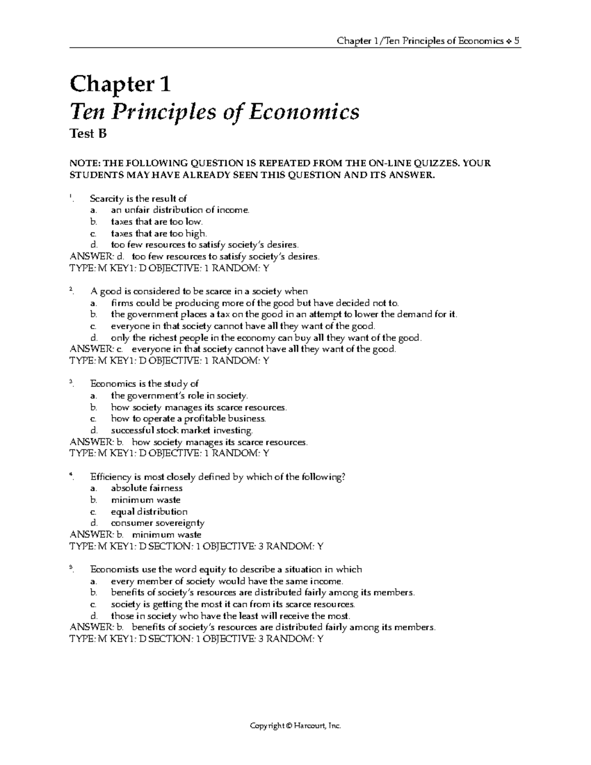 Chapter 01b - Insights on Ten Principles of Economics - Studocu