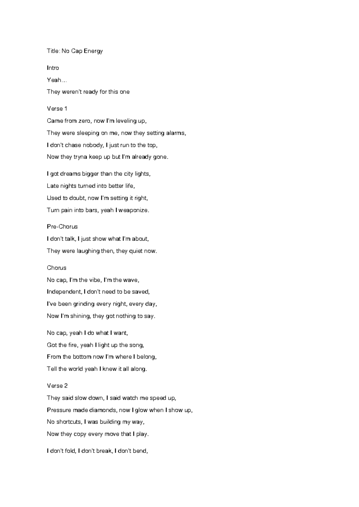 CHEM 101: Energy Concepts and Introductory Notes - Studocu