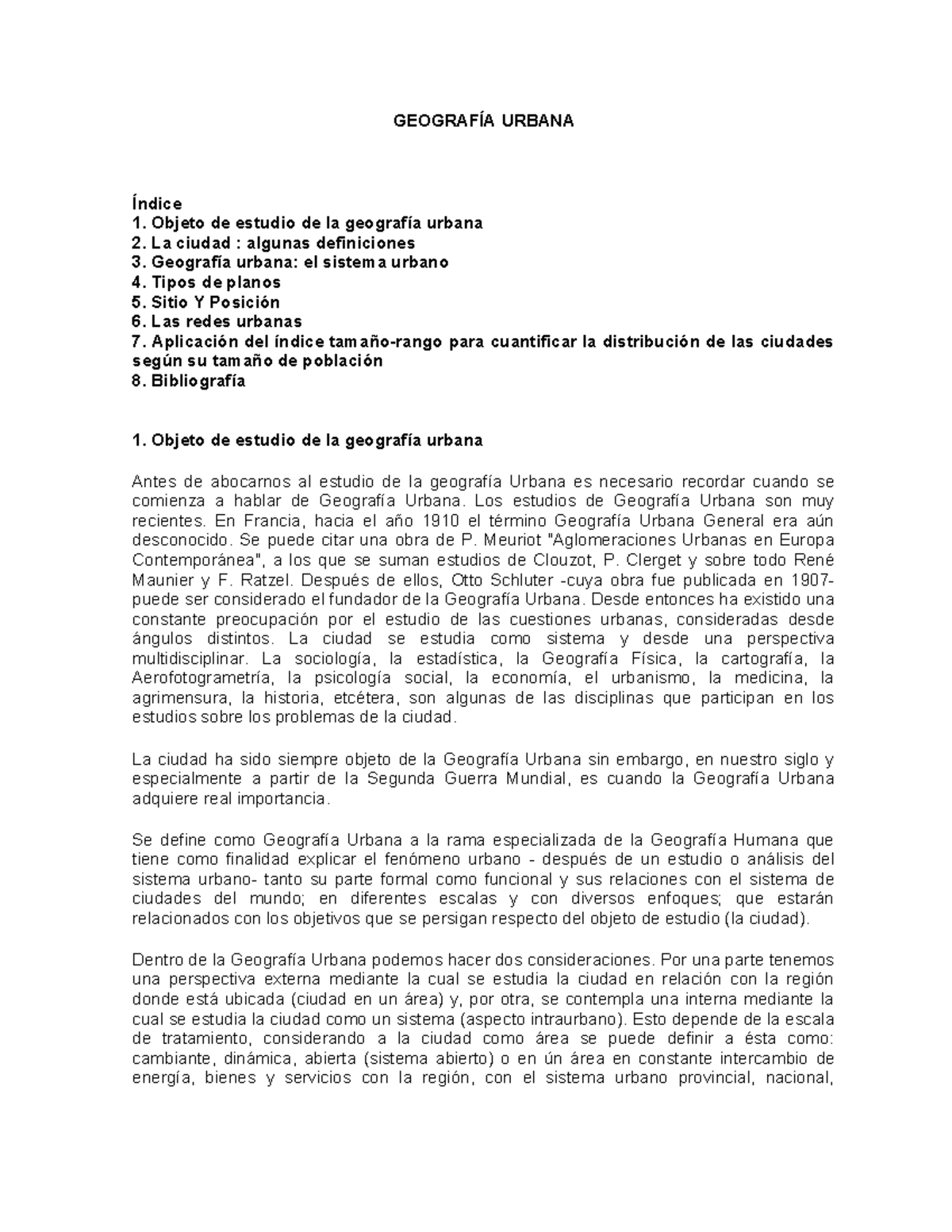 Lectura 01 Geografia urbana Herminio Elio Navarro - GEOGRAFÍA URBANA ...