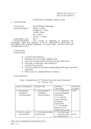 CBC Driving NC II - TESDA-OP CO-01-F (Rev.No-03/08/17) COMPETENCY-BASED ...
