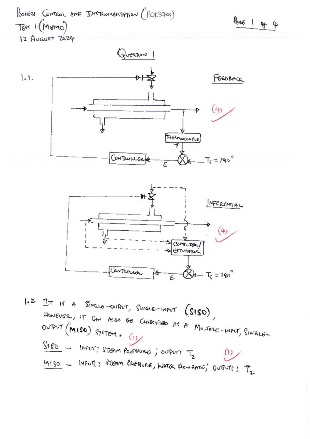 Test 1 (Memo) PCI370S 2024: Coretrol and System Components Analysis ...