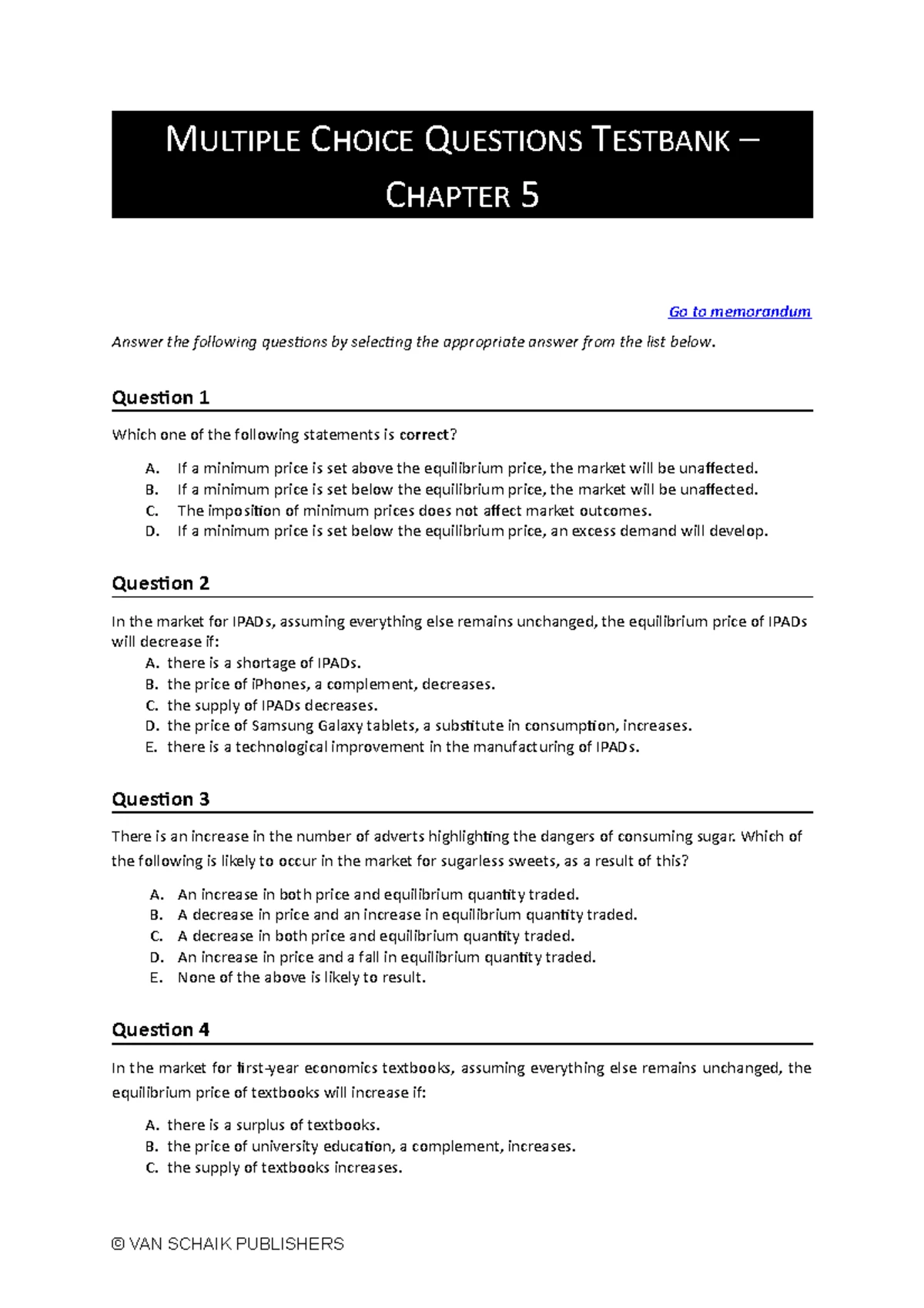 Chapter 4 Outline - The Business Environment - Chapter 4 Outline The ...