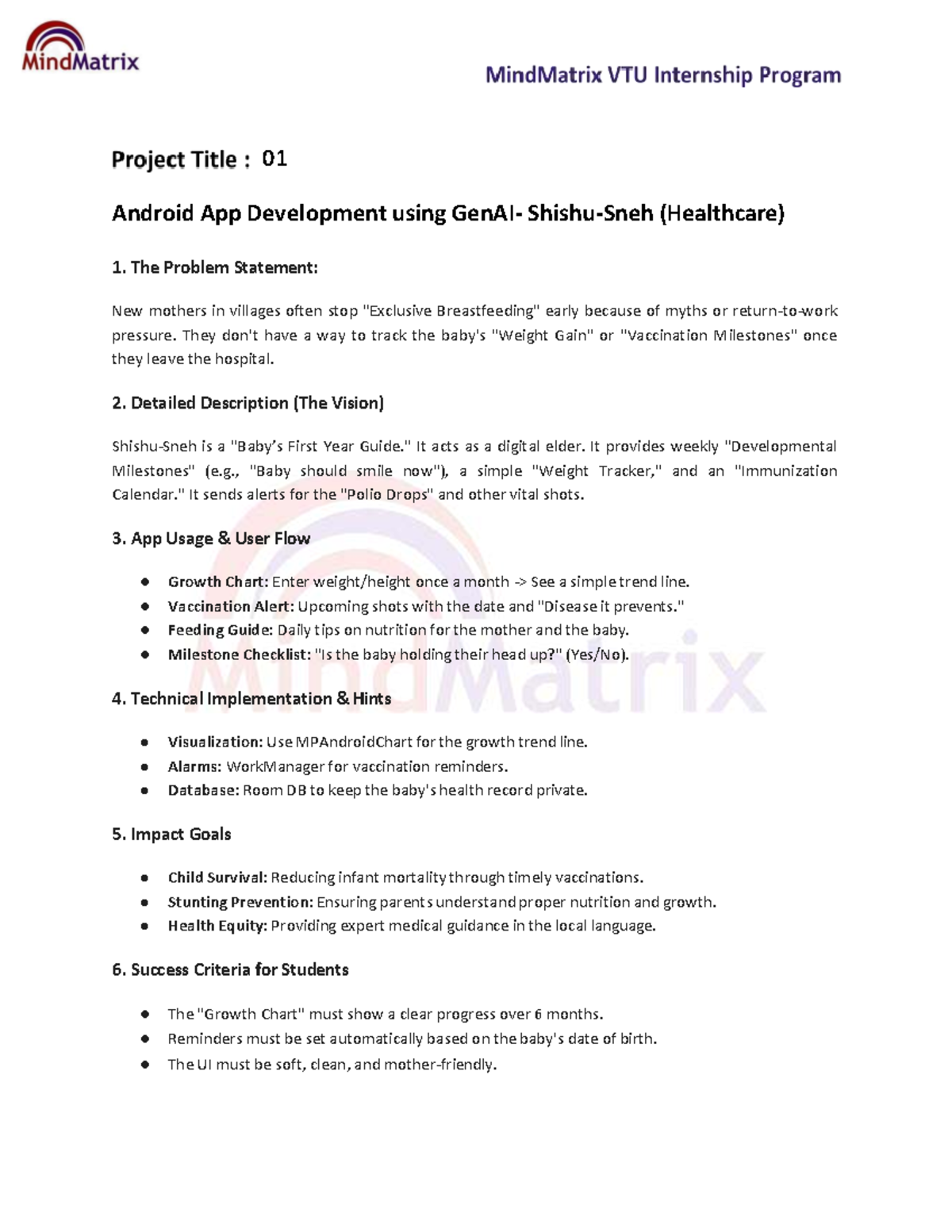 Android App Development Project Scenarios Consolidated (01-20) - Studocu
